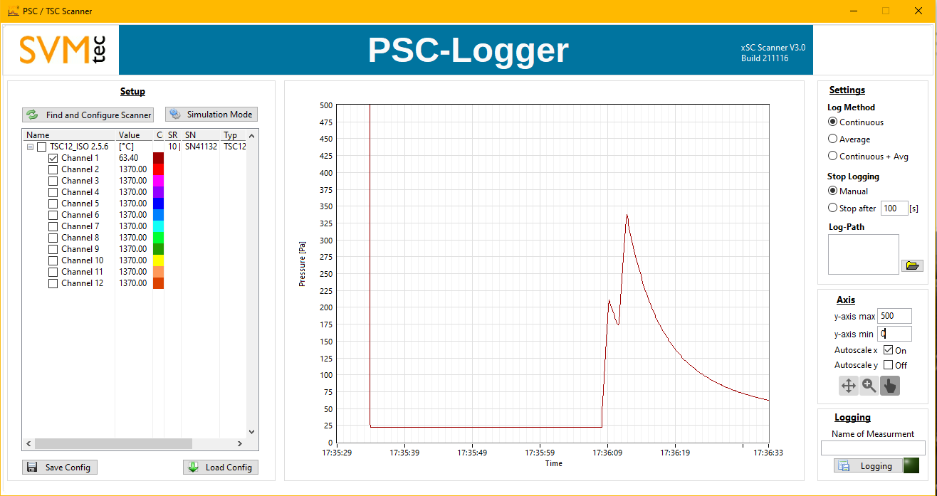 SVMtec GmbH - xSC Logger Software